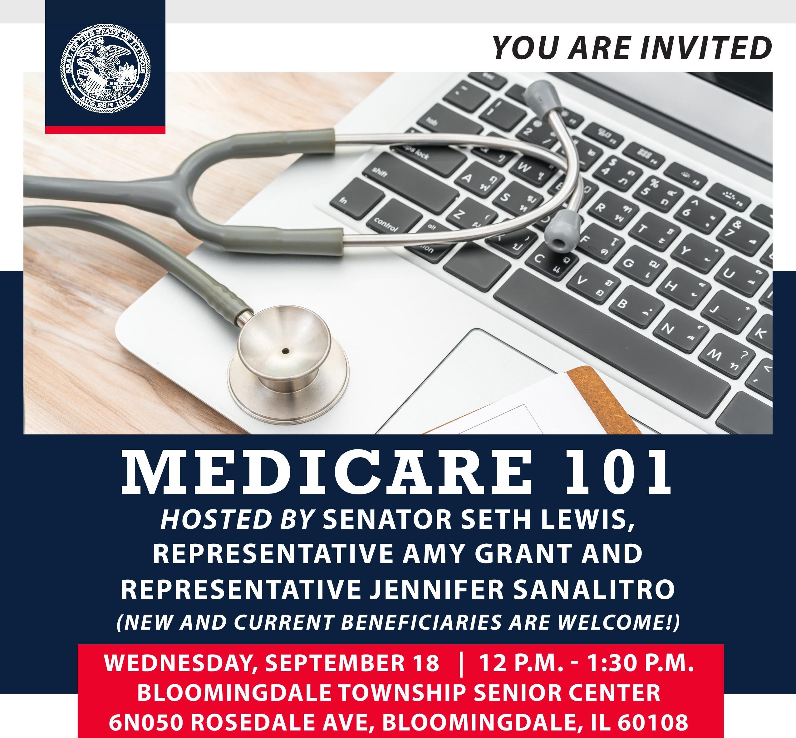 Senator Lewis and Representatives Grant and Sanalitro to Host Medicare ...