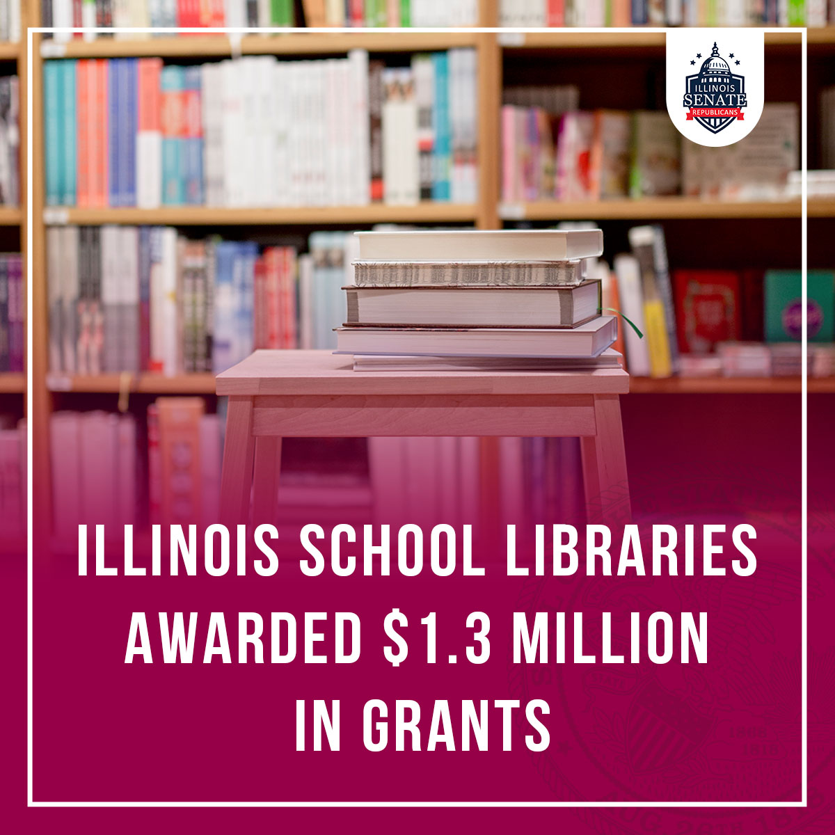 Over $126,500 Coming to School Libraries in 24th Senate District ...