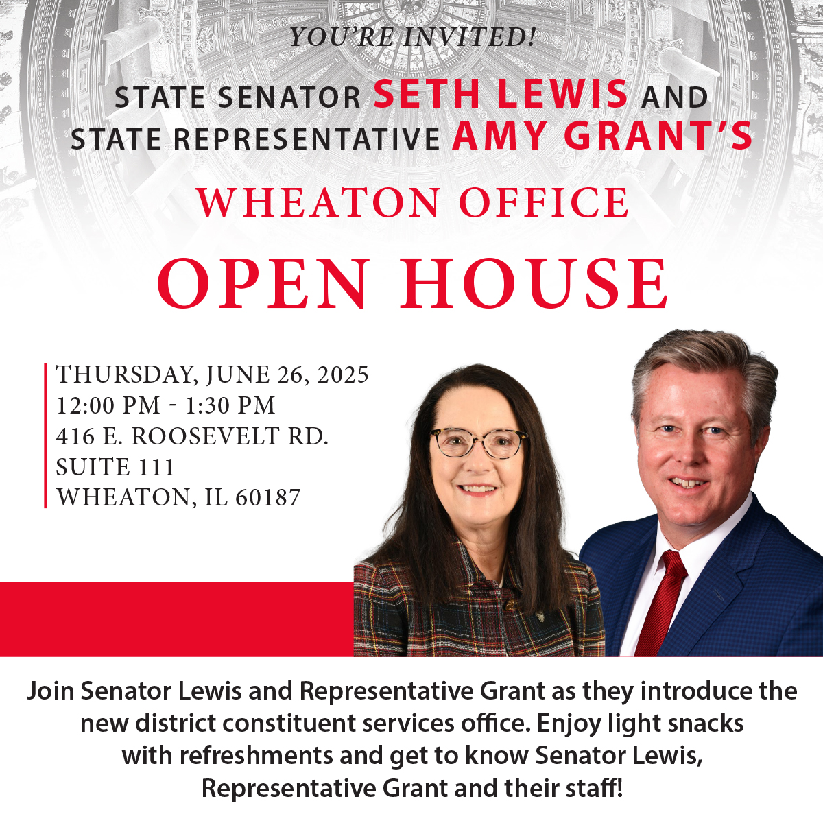 New Office Open House in Wheaton - Senator Lewis