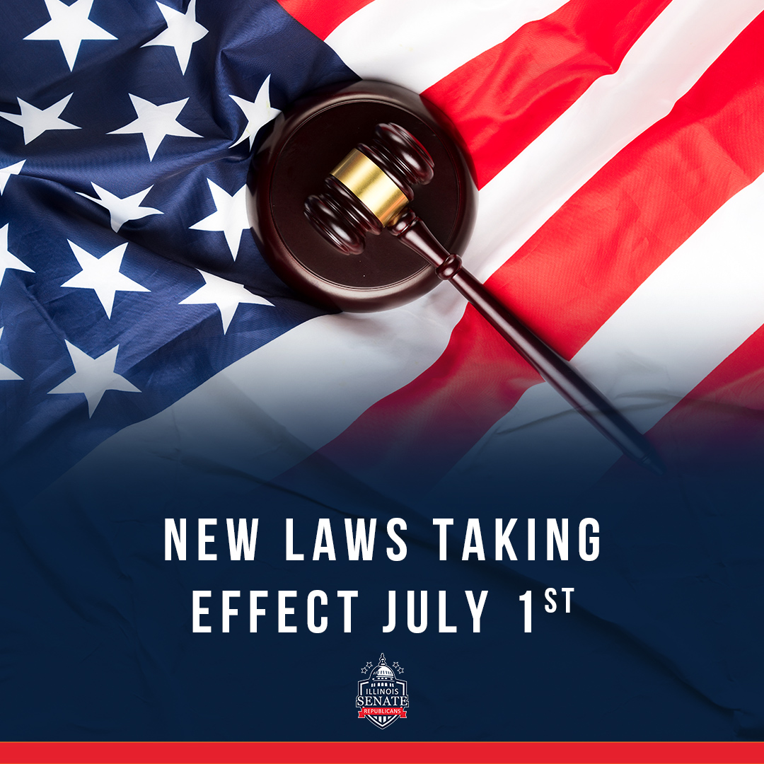 New Laws Taking Effect on July 1 - Senator Lewis